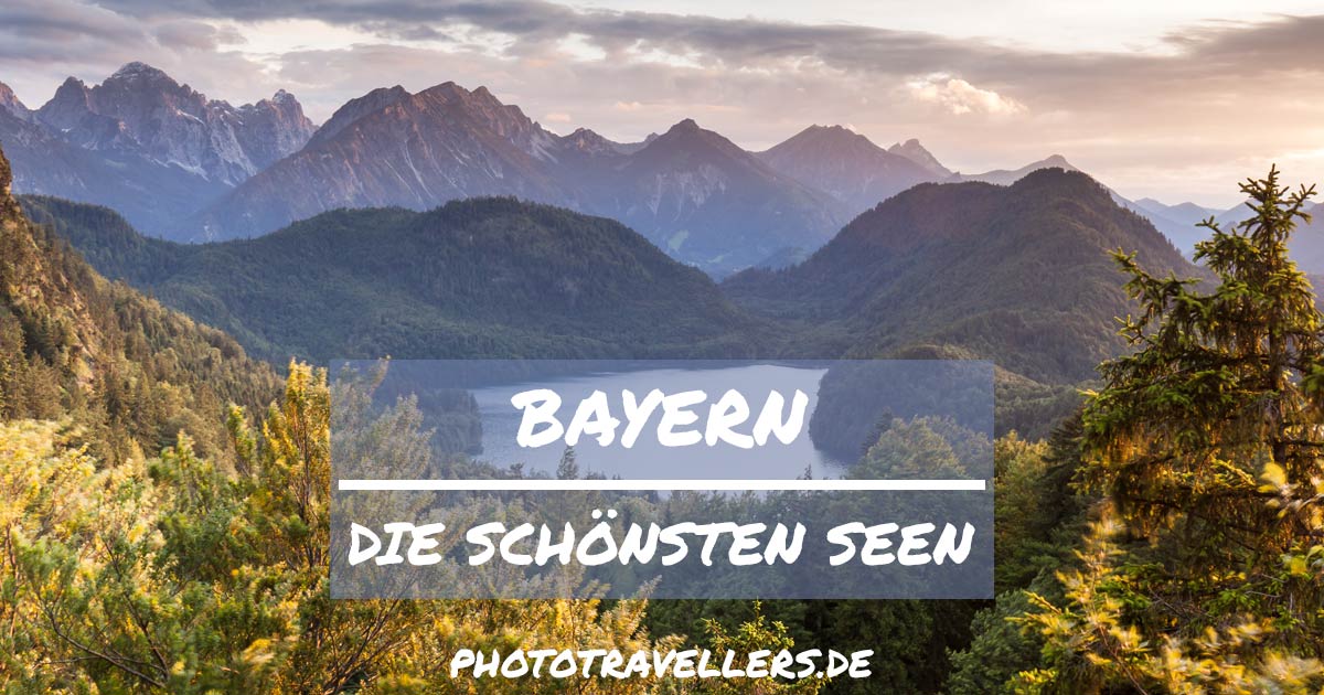Bayern: Das sind die 33 schönsten Seen [mit Karte]